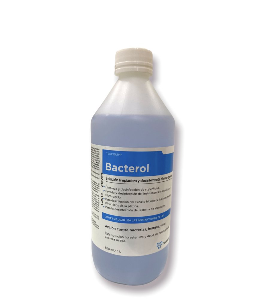 Bacterol desinfectante 500ml – Distri Nails – Insumos para uñas