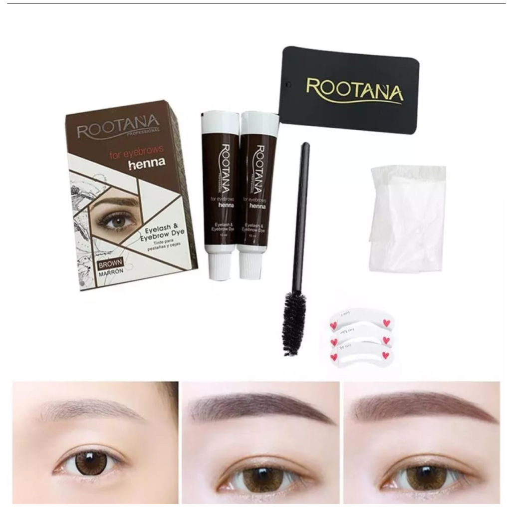 Henna para cejas Color Marrón- Rootana – Distri Nails – Insumos para uñas