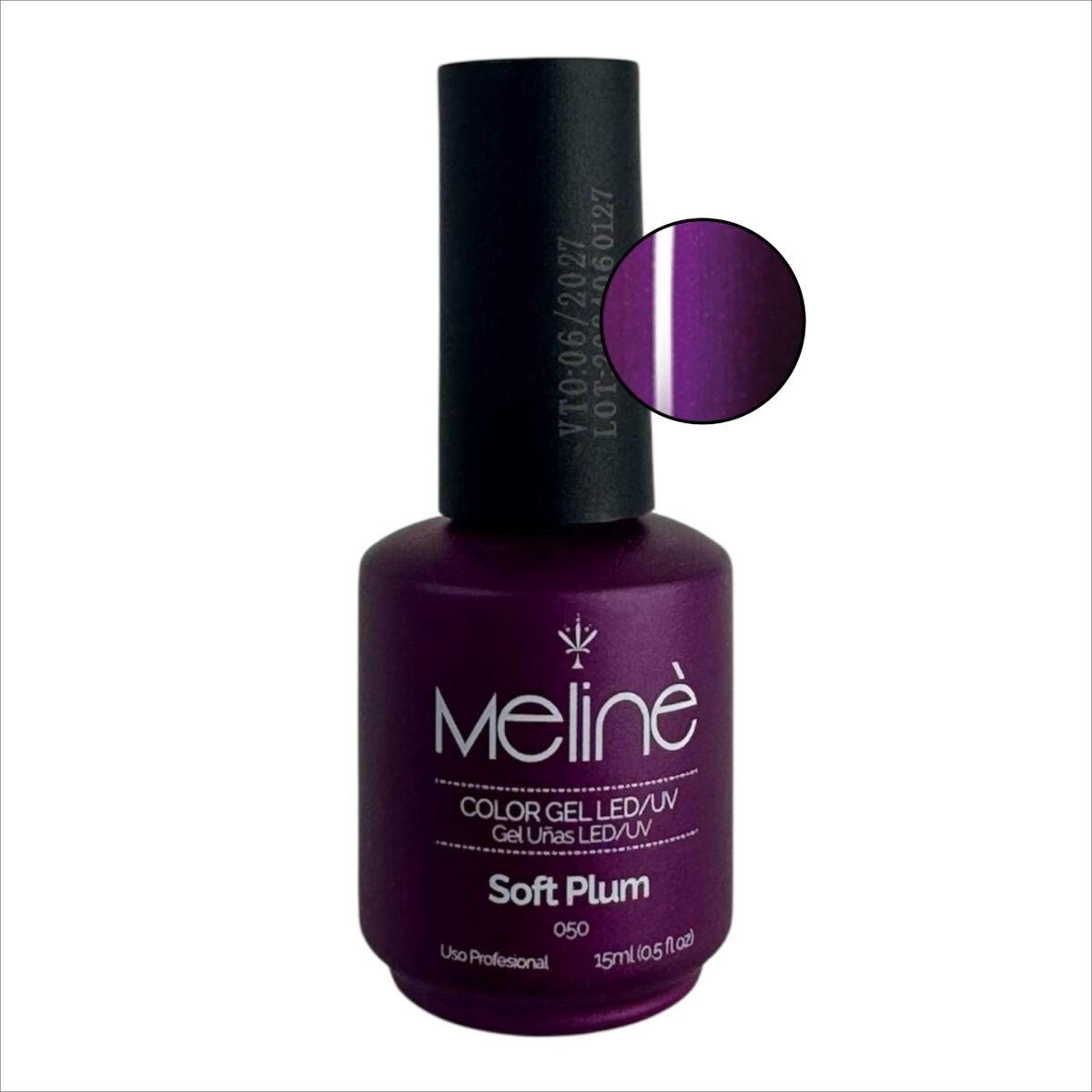 Esmalte semipermanente Soft plum 050 – Meliné – Distri Nails – Insumos ...